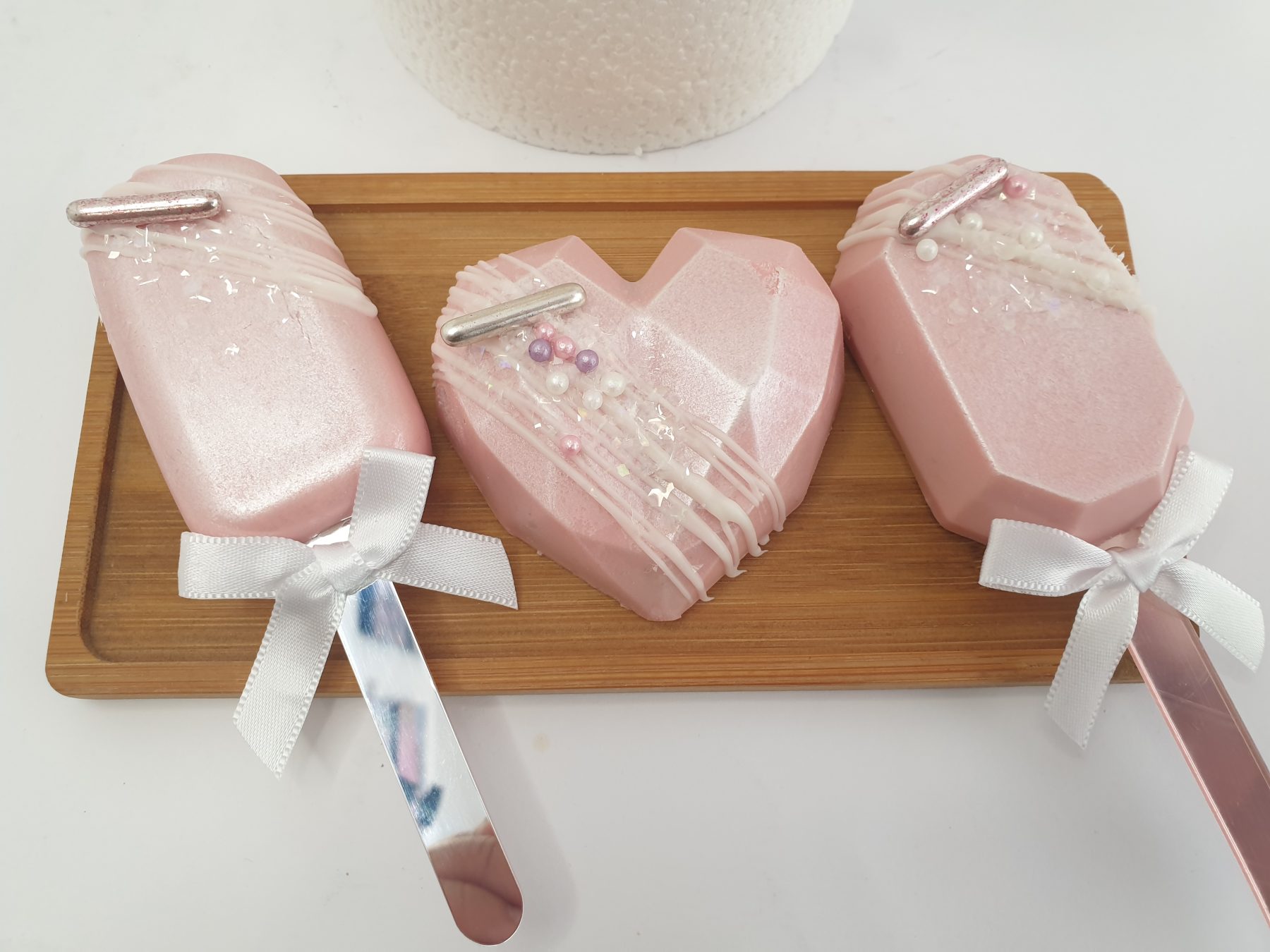 Cake hearts - Kamara Cakes