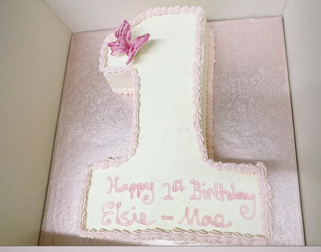 Children Number Cake - Kamara Cakes